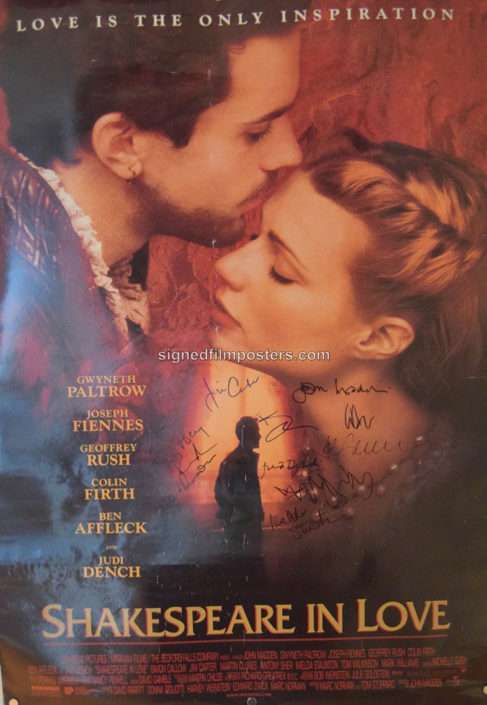 Shakespeare in Love – Signed Autographed Movie Posters
