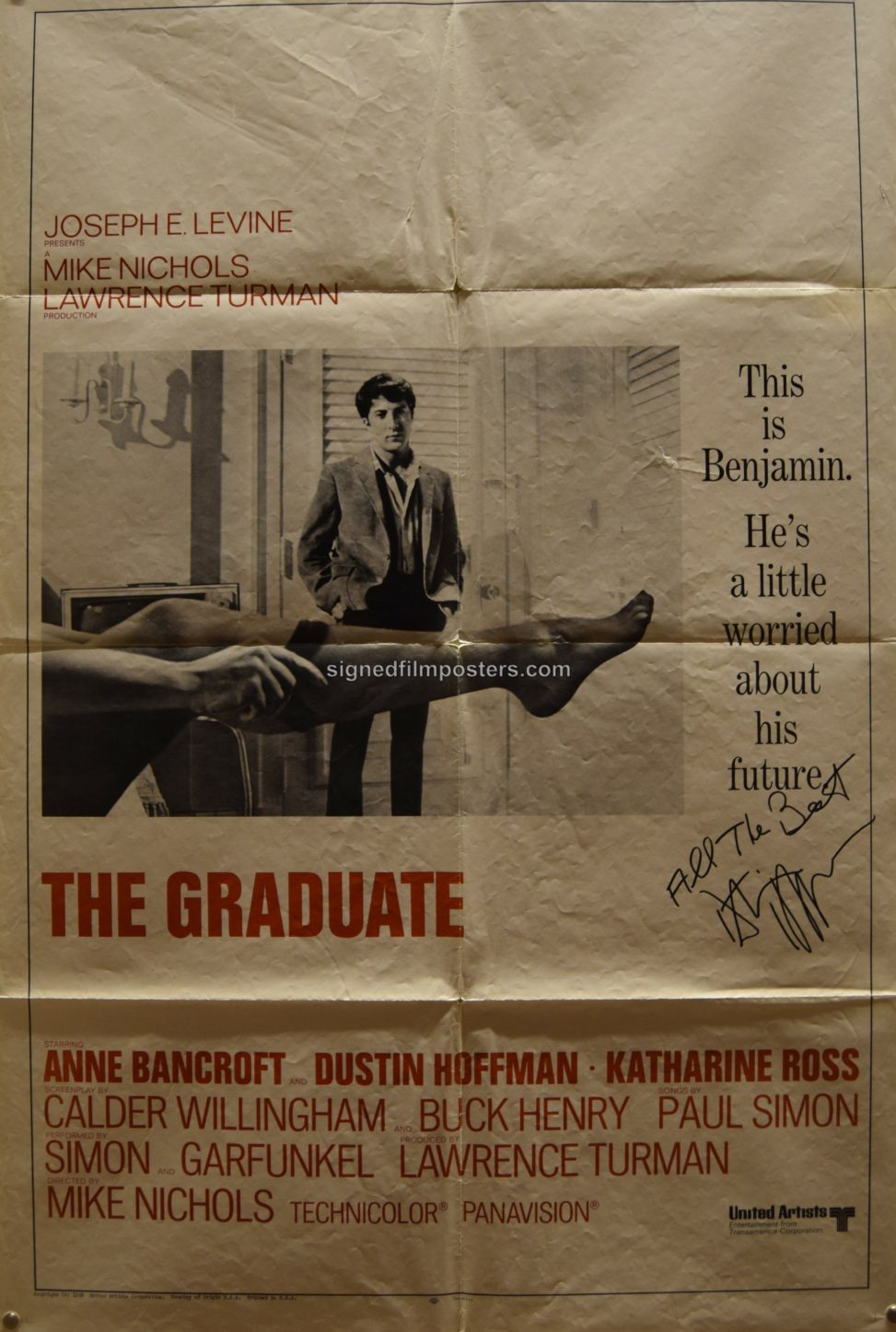 The Graduate – Signed Autographed Movie Posters