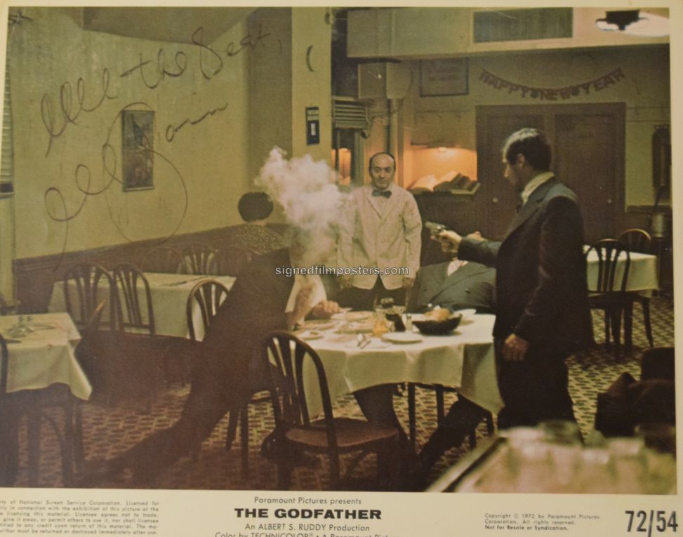 The Godfather – Signed Autographed Movie Posters