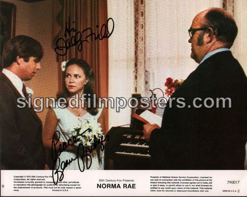 Sally Field – Signed Autographed Movie Posters